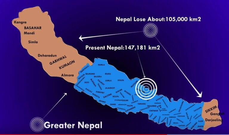 Greater nepal maps